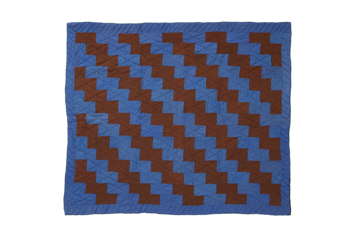 Antique Amish Quilt - SHARKTOOTH Textiles
